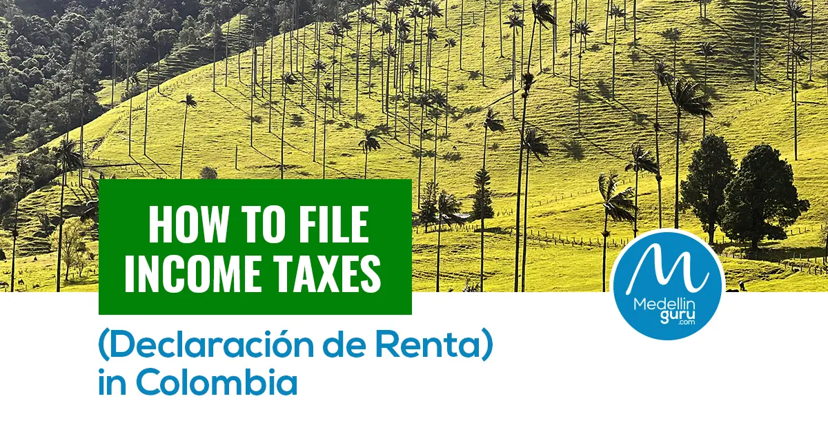 How to File Income Taxes (Declaración de Renta) in Colombia