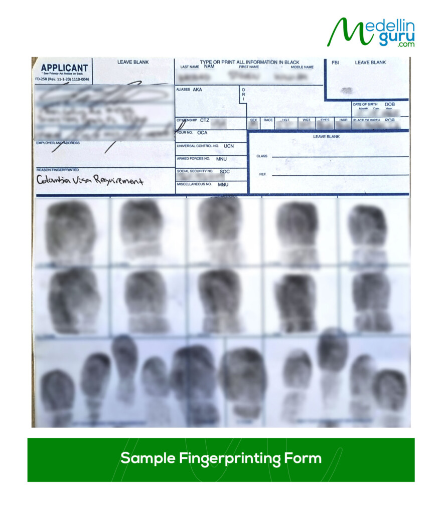 How to Obtain the FBI Background Check for a Colombia Visa | Medellin Guru