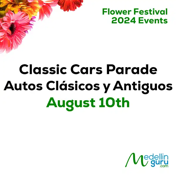 Classic Cars Parade - Desfile de Autos Clásicos y Antiguos | Medellin Guru Classic Cars Parade - Desfile de Autos Clásicos y Antiguos | Medellin Guru