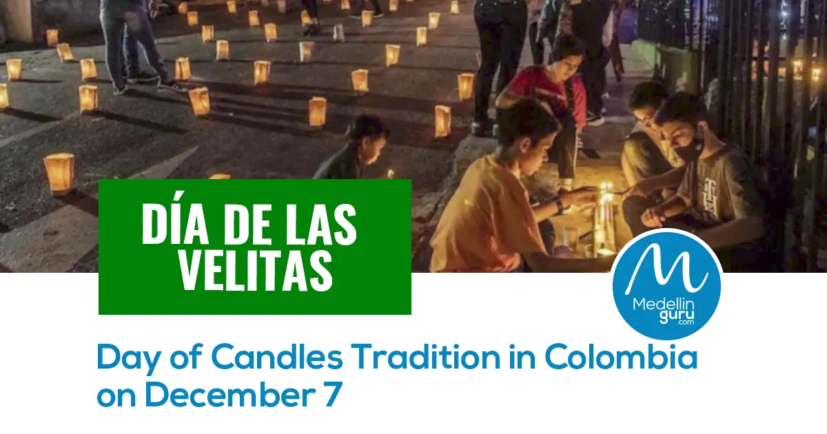 Día de las Velitas: Day of Candles Tradition in Colombia on December 7